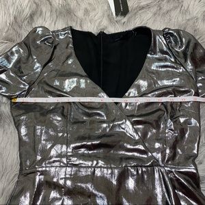 French Connection | Dresses | French Connection Metallic Dress | Poshmark
